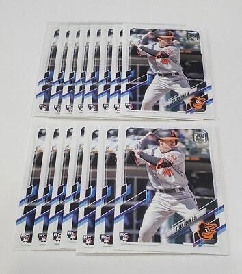 (15) 2021 Topps Update #US42 TYLER NEVIN 15 Count Rookie Card Lot RC ...