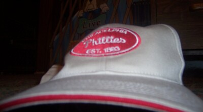 NWT VINTAGE BD&A PHILADELPHIA PHILLIES Beige/Red Cotton/Poly Baseball ...
