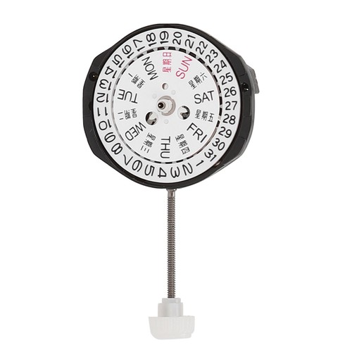 Quartz Movement Alloy SL25 3 Hands Day Date Calendar Watch Movement ...