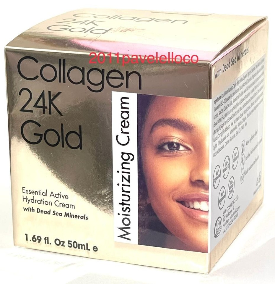 Collagen 24k Gold Essential Active ~ Moisturizing Cream 1.69 fl oz | eBay