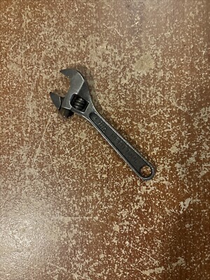 Rare Vintage Merit Tool 4" Adjustable Wrench | eBay