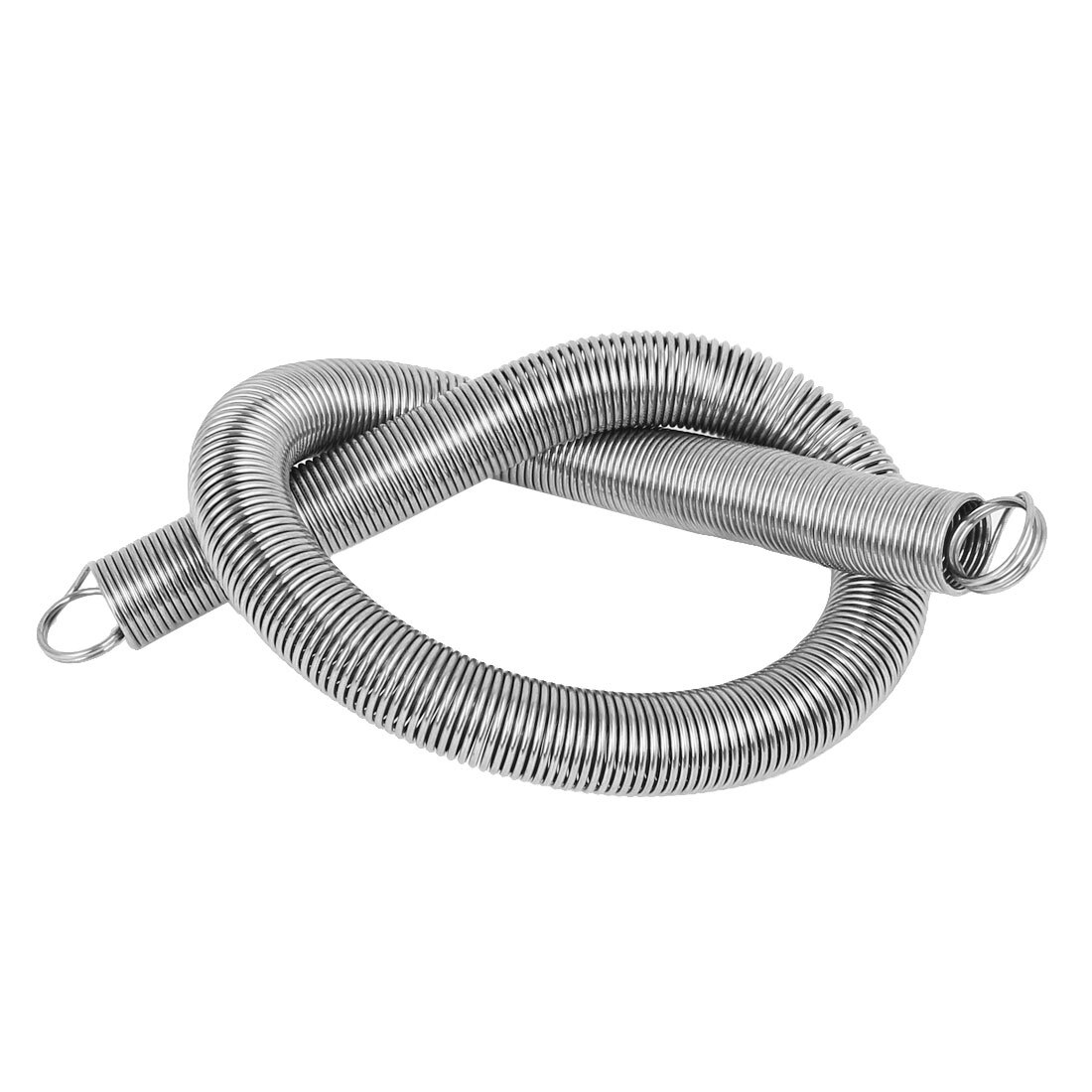 1mmx12mmx300mm 304 Stainless Steel Wire Extension Tension Spring Silver ...