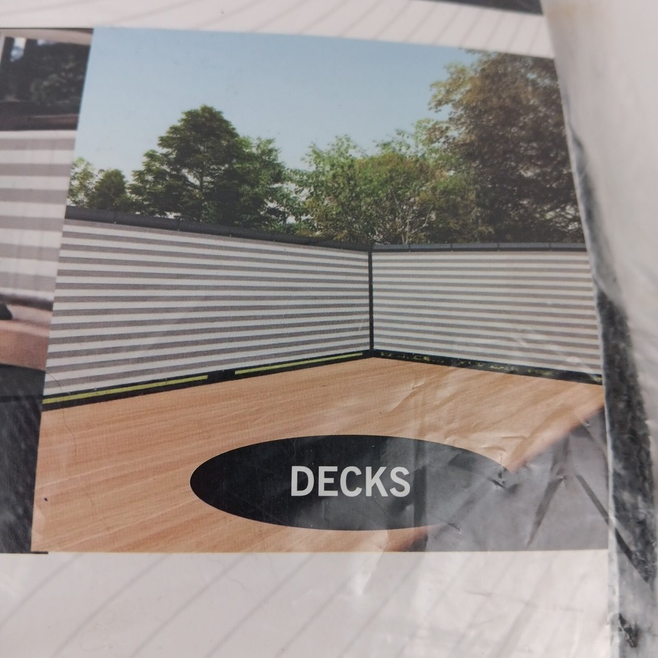15 x 3 ft. Air Flow Deck & Fence Privacy Screen Model GF063 | eBay