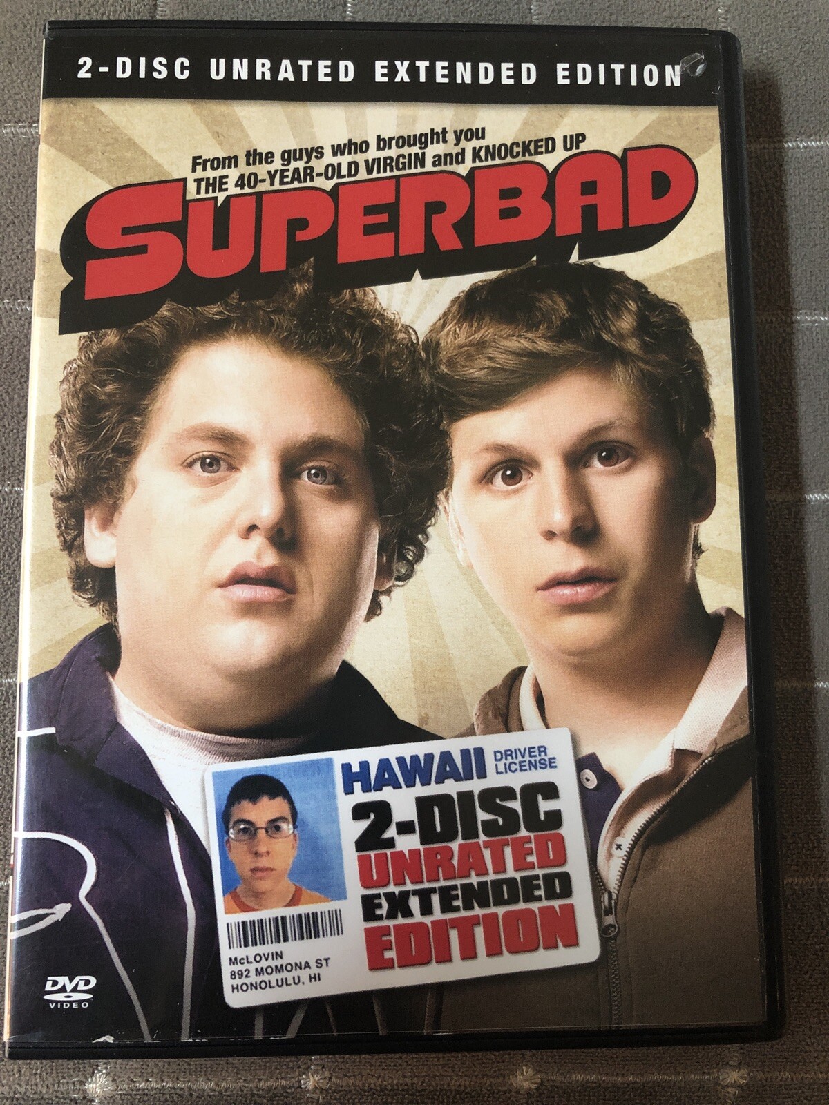 Superbad (DVD, 2007, 2-Disc Set, Special Edition; Unrated; Extended Cut ...