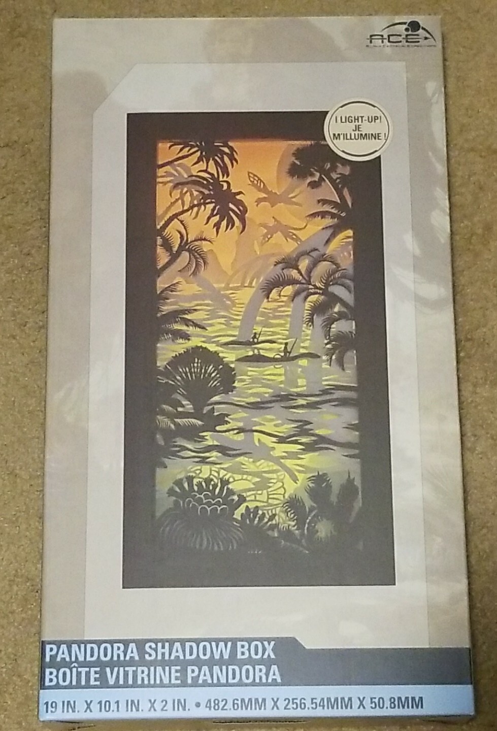 DISNEY AVATAR THE WAY OF WATER PANDORA WALL HANGING LED LIGHT SHADOW ...