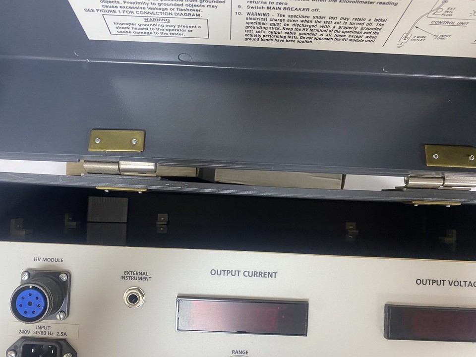 Megger/Biddle Cat No: 220070-47 , 70 KILOVOLTS DC Dielectric Test Set ...