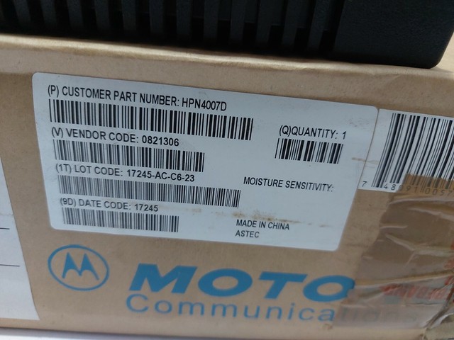 Motorola Switching Power Supply Model Ae210-3101501av HPN4007D for sale ...