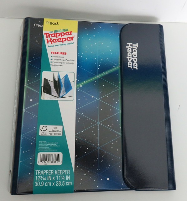 Mead Trapper Keeper Binder Folder Retro 80s 90s Throwback ...