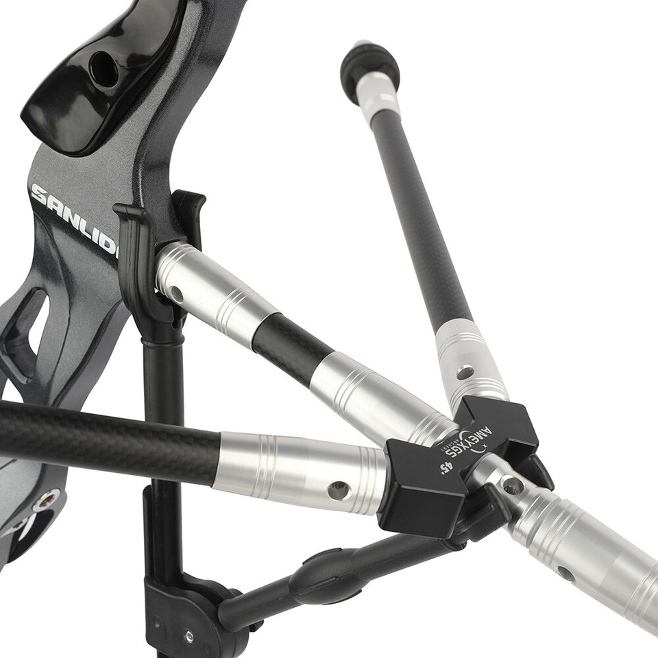 Archery 3K Carbon Stabilizer System Balance Bar Rod Damper Weight Kit ...