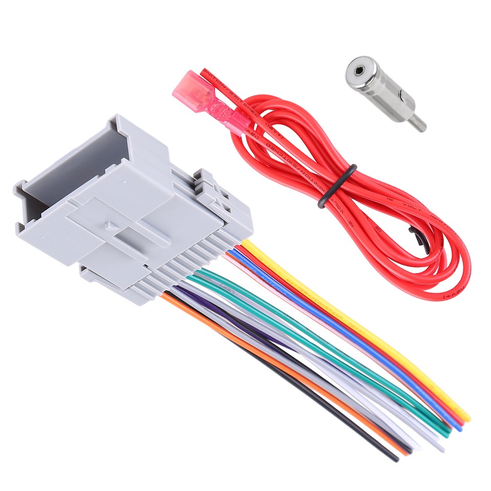 FOR BUICK GMC PONTIAC CHEVY STEREO RADIO INSTALL WIRE HARNESS & ANTENNA ...