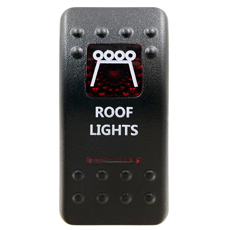 Red Lens Cap for Car Boat Carling ARB Narva 4x4 Rocker Switch Cover ...