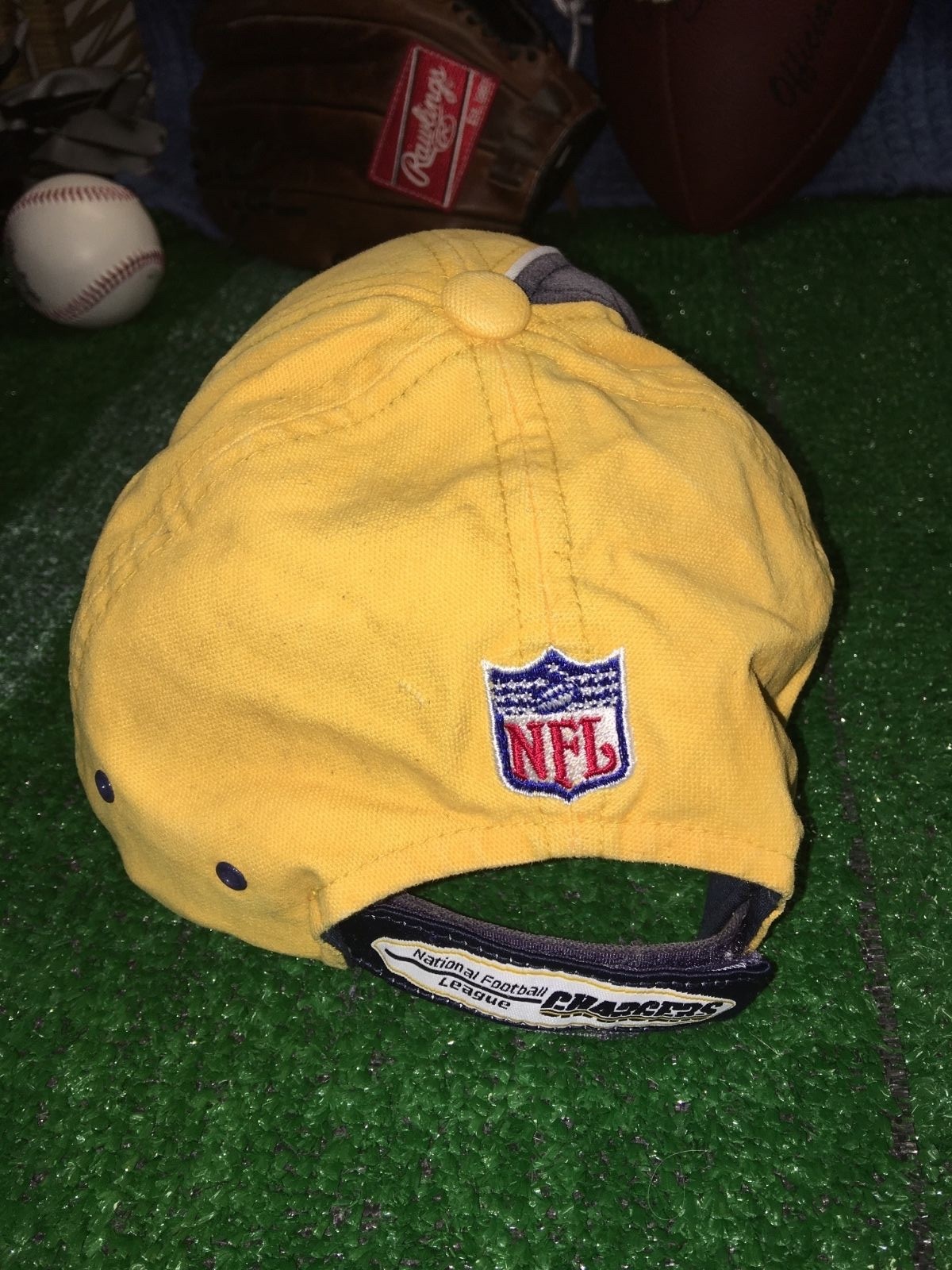San Diego Chargers Hat Pro Line vtg NFL Baseball Football Ball Cap H16 ...