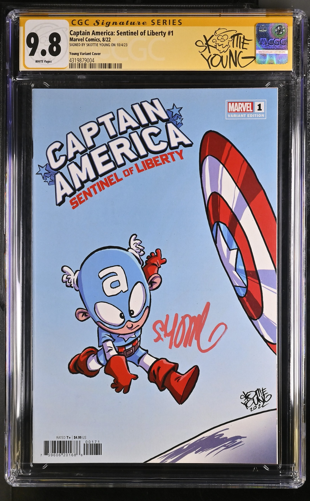 Captain America: Sentinel of Liberty #1 Skottie Young Variant CGC 9.8 ...