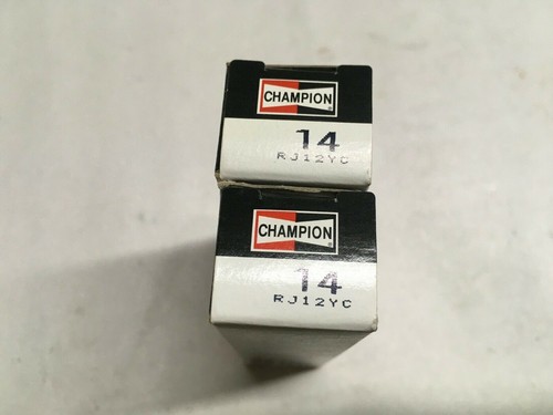 New Champion RJ12YC Spark Plug Plugs - QTY 2 | eBay