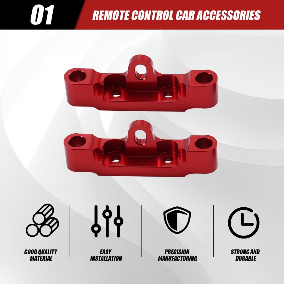 3X(RC Car Upgrade Lower Arm Mounting Kit for 1/10 TT02 TT-02 RC Car8872 ...