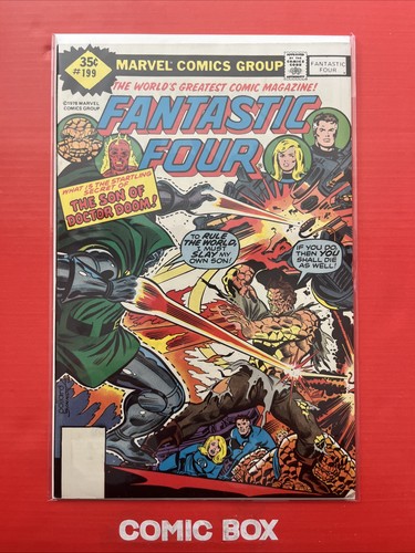 Marvel Comics Fantastic Four #199 Whitman Variant Doom CVR 1978 Bronze ...