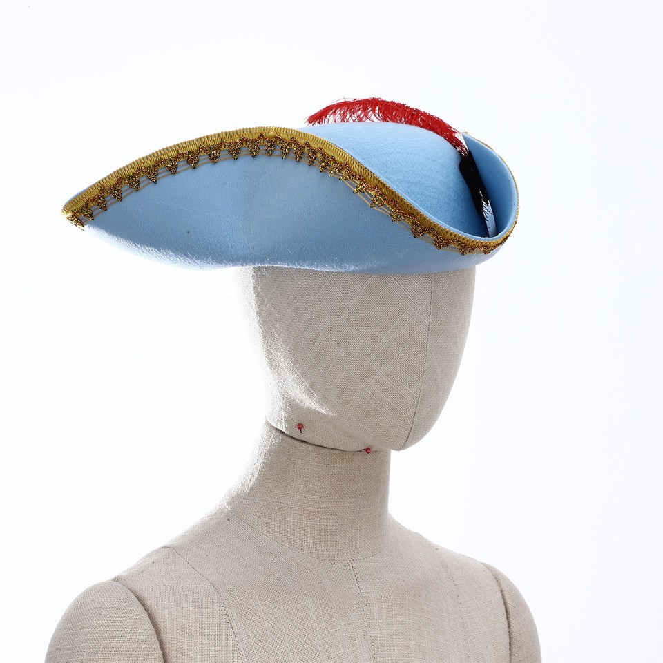 Unisex Headwear Costume Party Pirate Cap Halloween Felt Hats Trendy ...