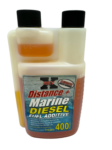 REV-X 16 oz Distance+ Marine Diesel Fuel Treatment Additive - Treats ...