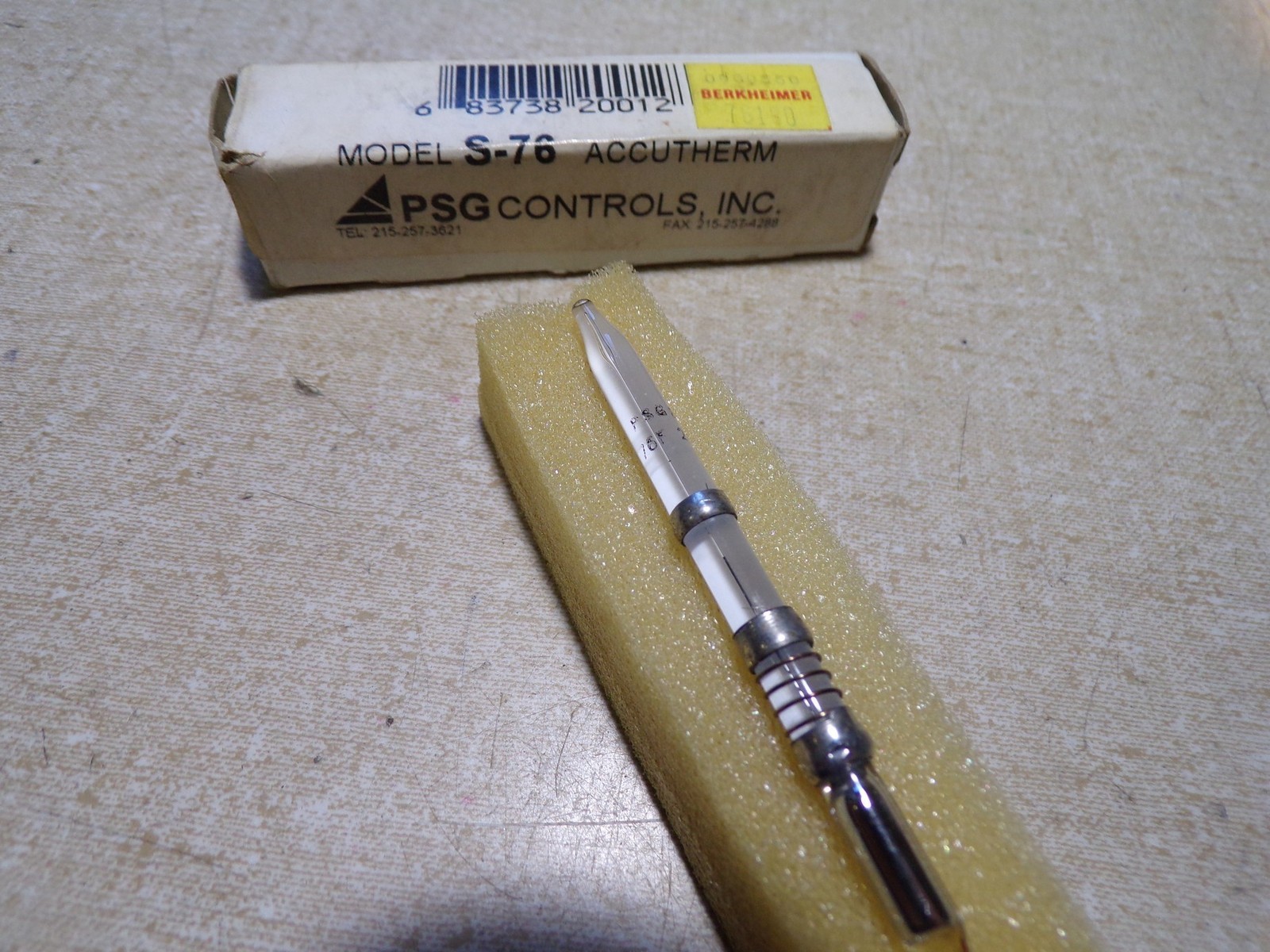 NEW PSG Controls INC S-76 ACCUtherm PSG8001/76F244C Sensor *FREE ...