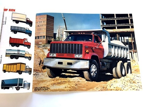 1981 GMC Topkick Heavy Duty Truck 18-page Original Car Sales Brochure ...