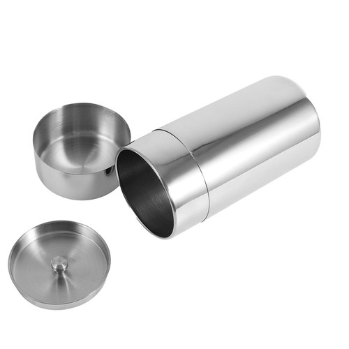 (L)Stainless Steel Tea Tins Canister Home Kitchen Canisters For Tea ...
