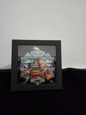 Charles Fazzino 2014 Winter Olympic 3D Art Oversized Pin MINT with info ...