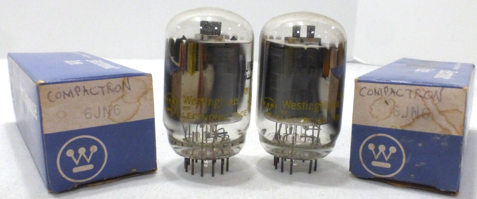 Lot of (2) Westinghouse 6JN6 Electronic Tubes, "NEW-Old Stock" | eBay