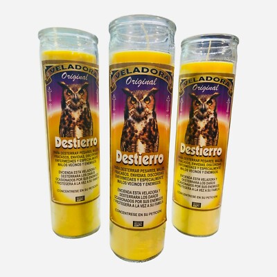 Destierro Veladora, Banishment Candle, Para Desterrar enemigos y ...