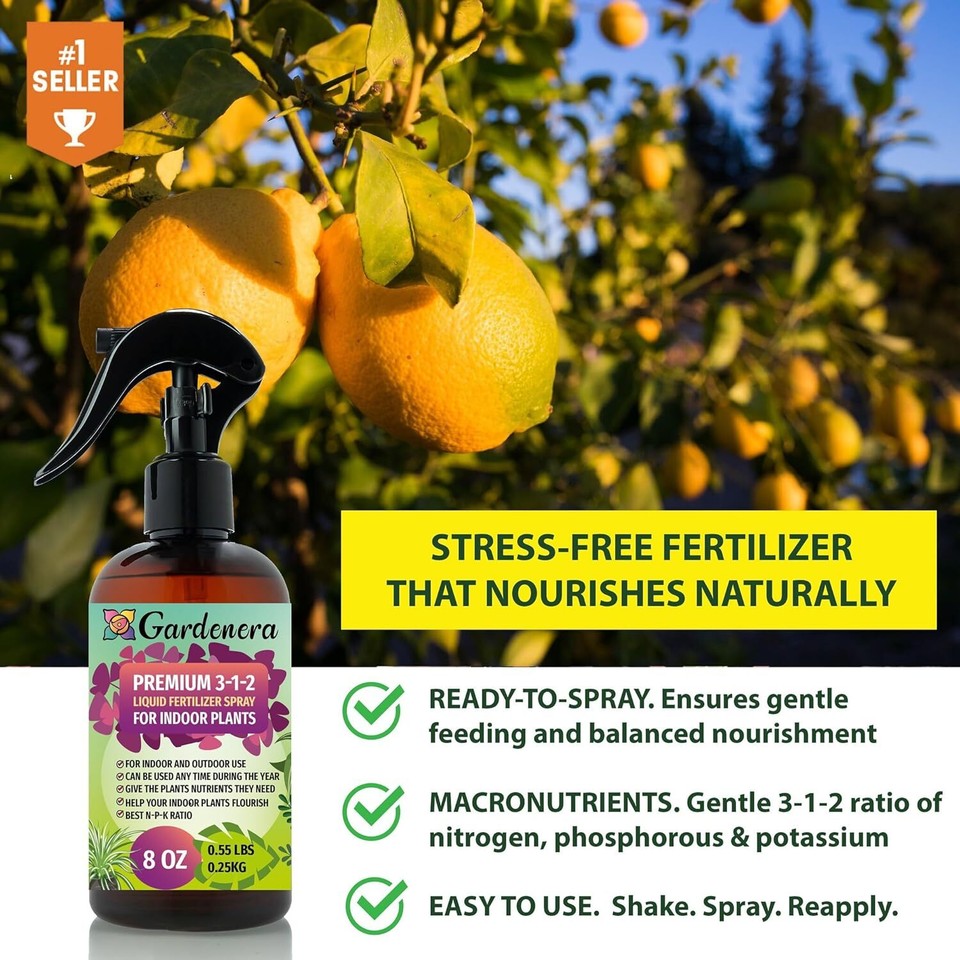 Proffesional Citrus Tree Spray Fertilizer Mist for 8 oz Bottle, CITRUS ...