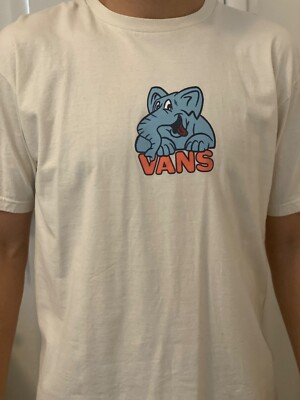 Vans Off the Wall Elephant Mascot Graphic T Large | eBay