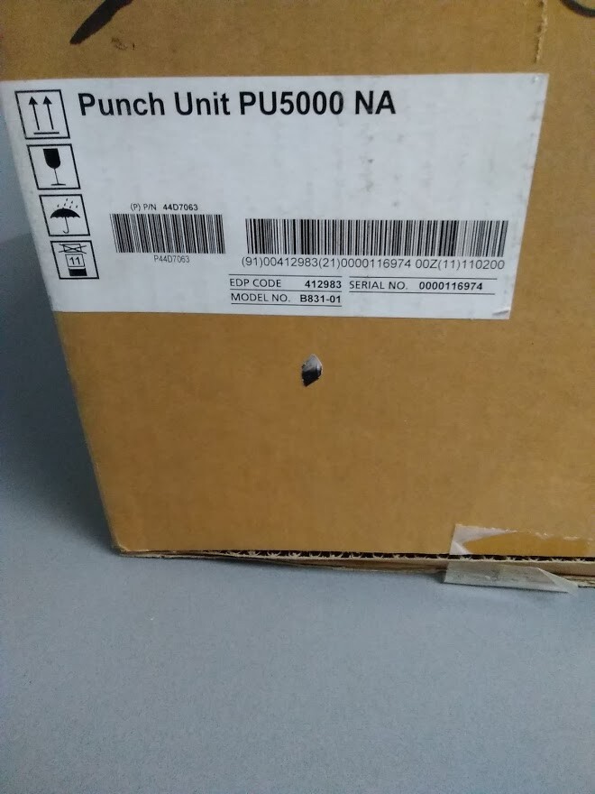 RICOH 412983 PU5000 PUNCH UNIT NA 2/3 HOLE Pro C5100s | eBay