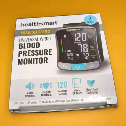 New in Box Healthsmart 04-820-001 Blood Pressure Monitor Wrist ...