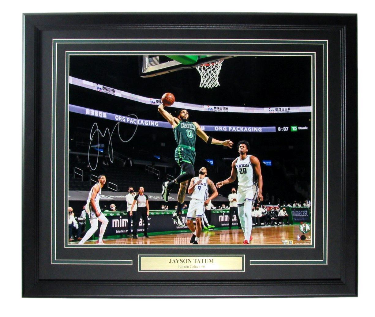 Jayson Tatum Autographed Memorabilia | Signed Photo, Jersey ...