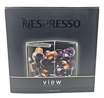 Nespresso View Collection View Cube Capsule Storage & Dispenser NIP | eBay