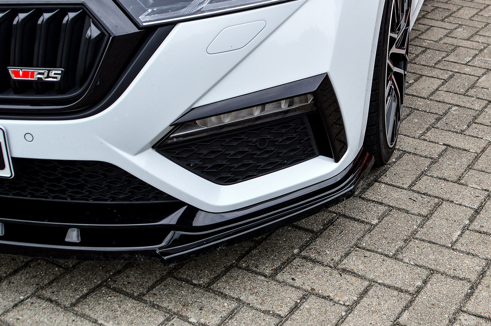 Frontspoiler Cuplippe Splitter aus ABS für Skoda Octavia RS NX in ...