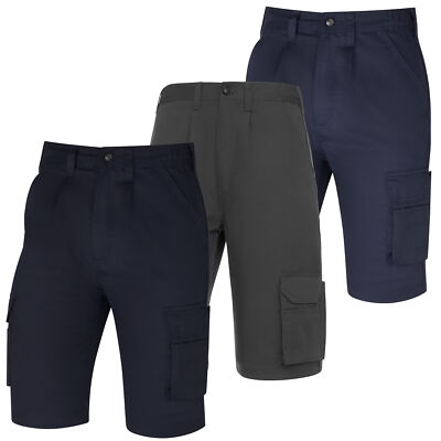 Durable Hardwearing Cargo Multi Pocket Work Shorts Triple Stitched ...