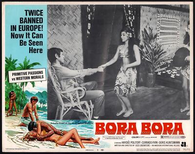 1968 Bora Bora #2 Lobby Card 11x14 Haydée Politoff Corrado Pani Doris Kunstmann | eBay
