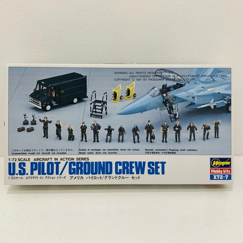 Aircraft in Action Series X72-7 Model Kits American Pilot/Ground Crew ...
