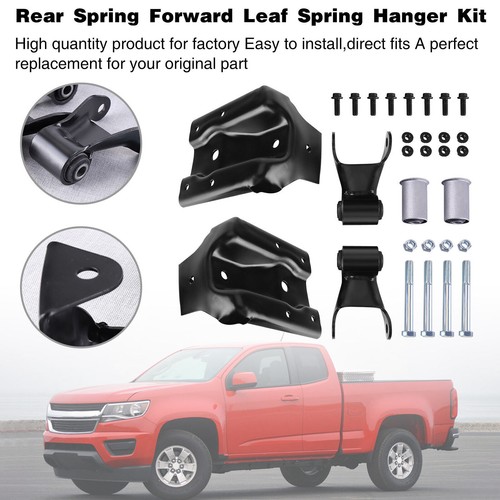 Rear Leaf Spring Hanger Bracket and Shackle Kits for Chevy Silverado ...