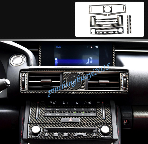 Real Soft Carbon Fiber Interior Cover Trim For LEXUS IS250/350/200T ...