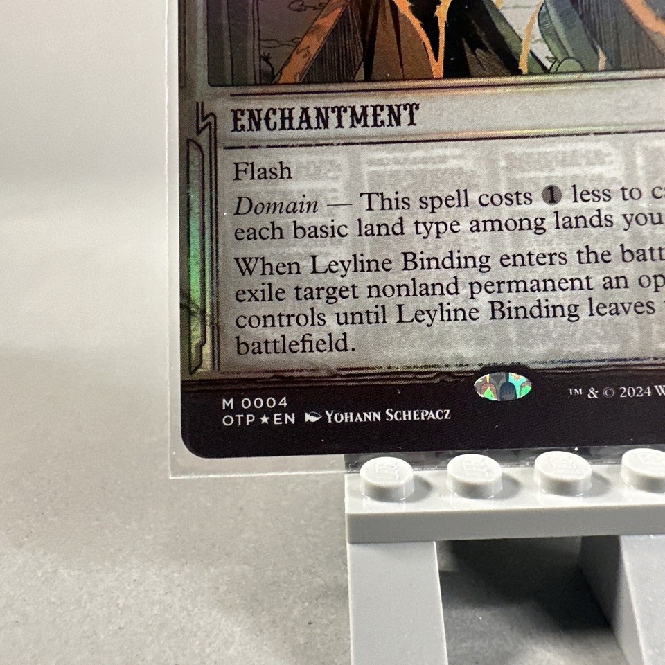 MTG Magic the Gathering Leyline Binding (4/87) Breaking News LP FOIL | eBay