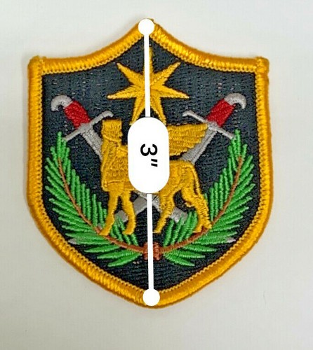 US ARMY ELEMENT MULTI NATIONAL CORPS IRAQ SHOULDER COLOR EMBROIDERED ...