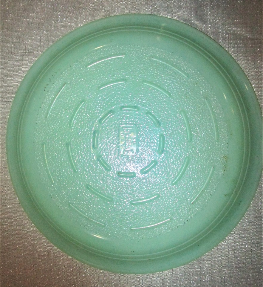 Vintage Glasbake Shallow Glass Baking Dish, Jade-ite look, Green, 9.25 ...