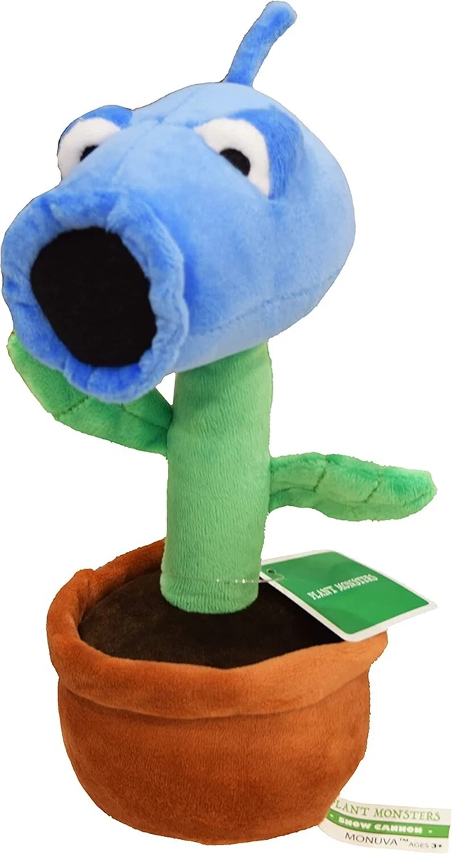 Plants Vs Zombies Plush Peashooter With Pea