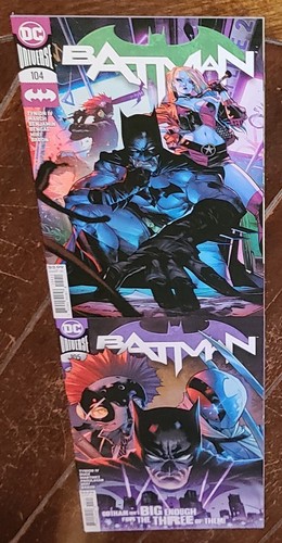 Batman #104 & #105 by James Tynion IV, (2021, DC): Jorge Jiménez Cover ...