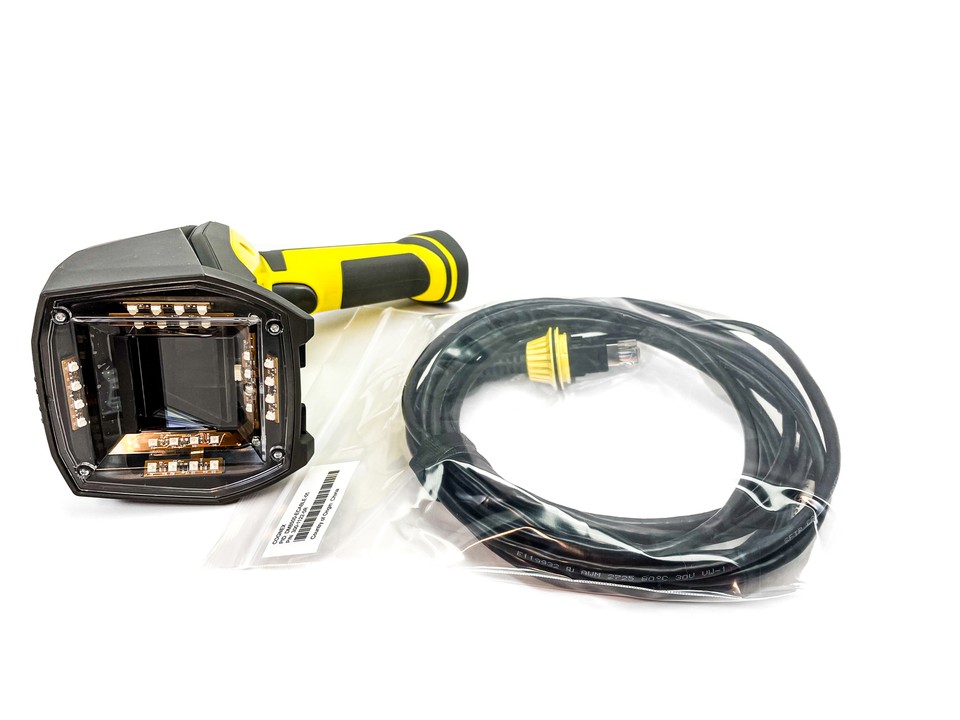 Cognex DM8072V 2D Barcode Verifier Ethernet & Cable Dataman ISO 29158 ...