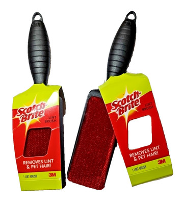 Scotch-Brite Lint Brush Removes Lint & Pet Hair Use on Cloths Kids & In ...