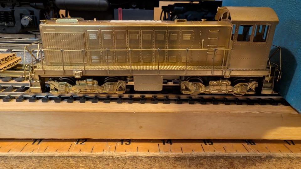 Alco Models HO Gauge S-2 Brass Diesel Switcher 1000HP Locomotive w/OB ...