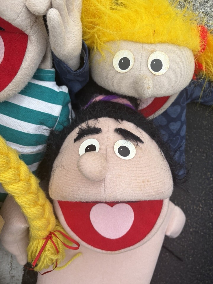 "lot Of 5" Hand Puppet 80s 90s Rare Characters | eBay