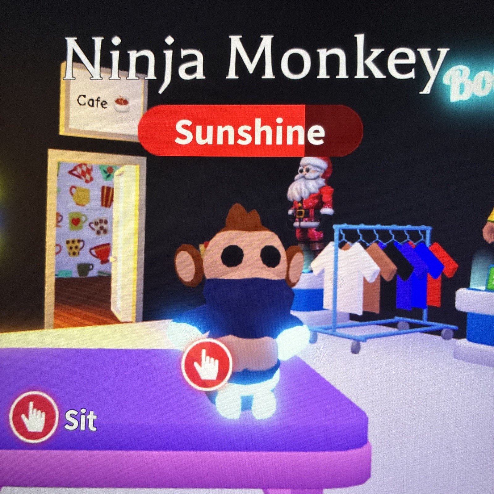 Neon Fly Ride Ninja Monkey Adopt A Pet From Me | eBay UK